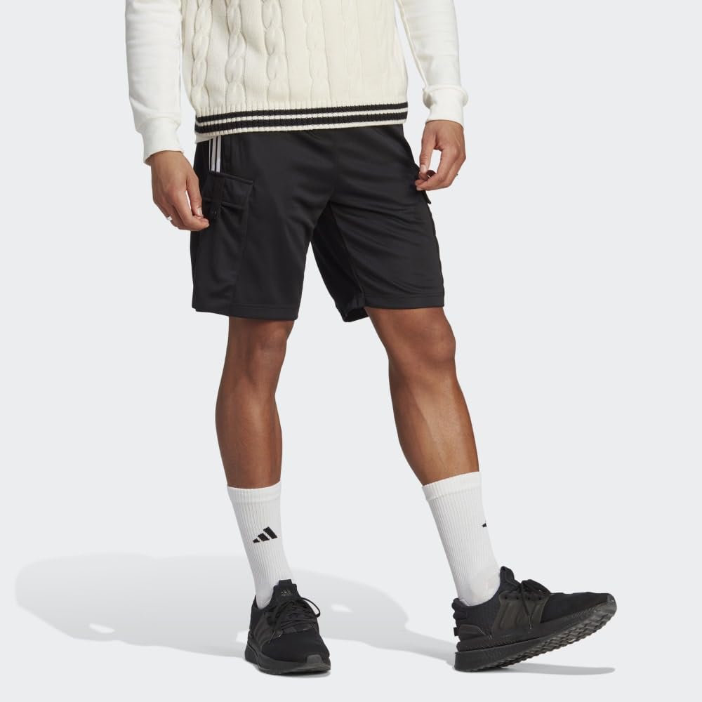 adidas Men's Tiro Cargo Shorts, Shadow Navy, Small