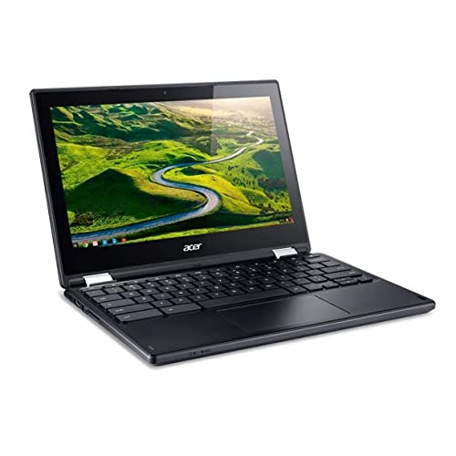 Acer Chromebook R 11 C738T-C8Q2 11.6" Touch 4GB 16GB eMMC Celeron® N3060 1.6GHz ChromeOS, Black (Rnewed) (Renewed)