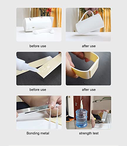 Guoelephant 20g Craft Glue,Craft Adhesive,Craft Glue Quick Dry Clear,Instant Super Glue for Craft,DIY,Metal, Plastic, Rubber, Wood, Leather,Scrapbooking,Card Making,Photo,Toy, Model, Decor, Crystal