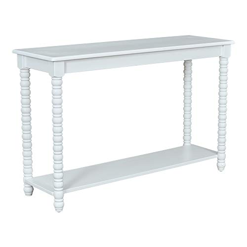 Amazon Brand β Ravenna Home Traditional Solid Pine End Table, 15.75"W, Oak Finish