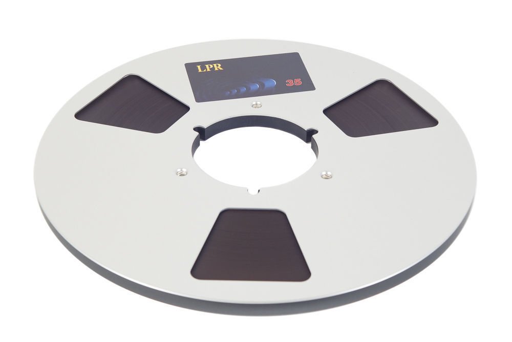 New RTM PYRAL LPR35 1/4" 3608' 1100m 10.5" Metal Reel Nab Hinged Box RMG/EMTEC Studio Mastering Tape R34520
