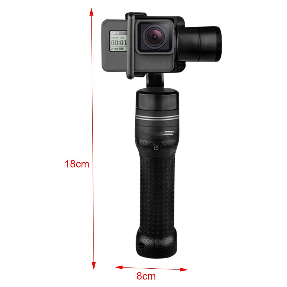 Anti Shake Flexible Outdoor Holder Action Camera Accessories Rechargeable Handheld Gimbal Stabilizer Portable for