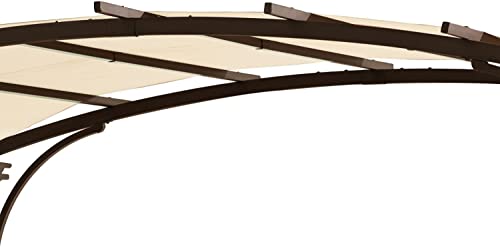 Universal Doubleton Steel Pergola Replacement Cover for Pergola Structures L-PG080PST, 85''x 208'' (Beige)