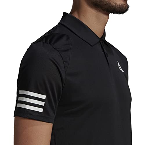 adidas mens Tennis Club 3-stripes Polo Shirt, Legend Ink/White, X-Large US