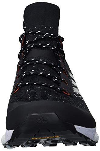 adidas mens Terrex Free Hiker Parley Hiking Boot Black/Grey/blue spirit 8 medium US