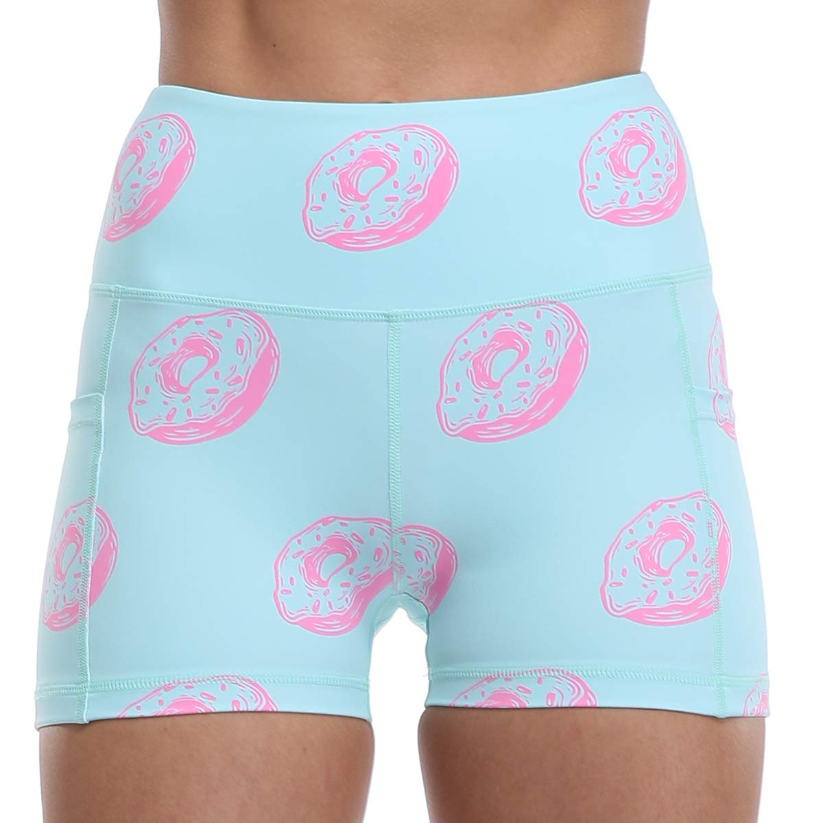 Amazon Essentials Women's Shorts, Donut Print, Small
