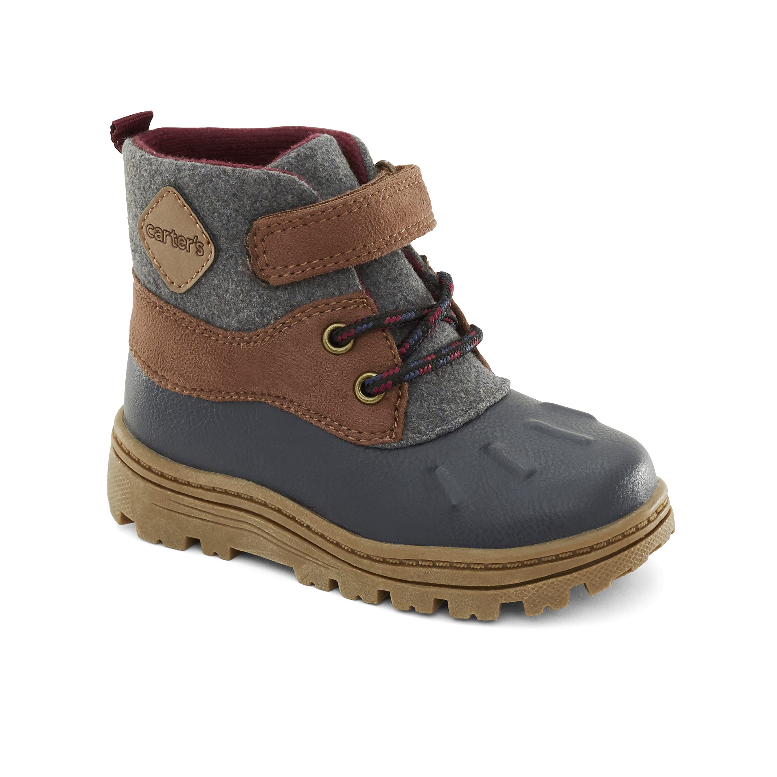 Carter's Boy's Boot, Navy, 8 Toddler