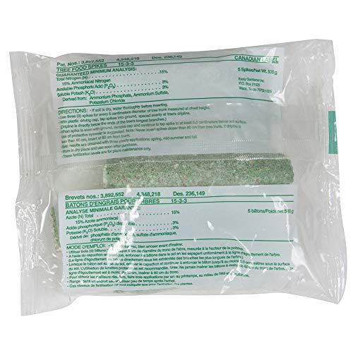 Jobe's, 02010 Fertilizer Spikes, Tree and Shrub, 5 Count