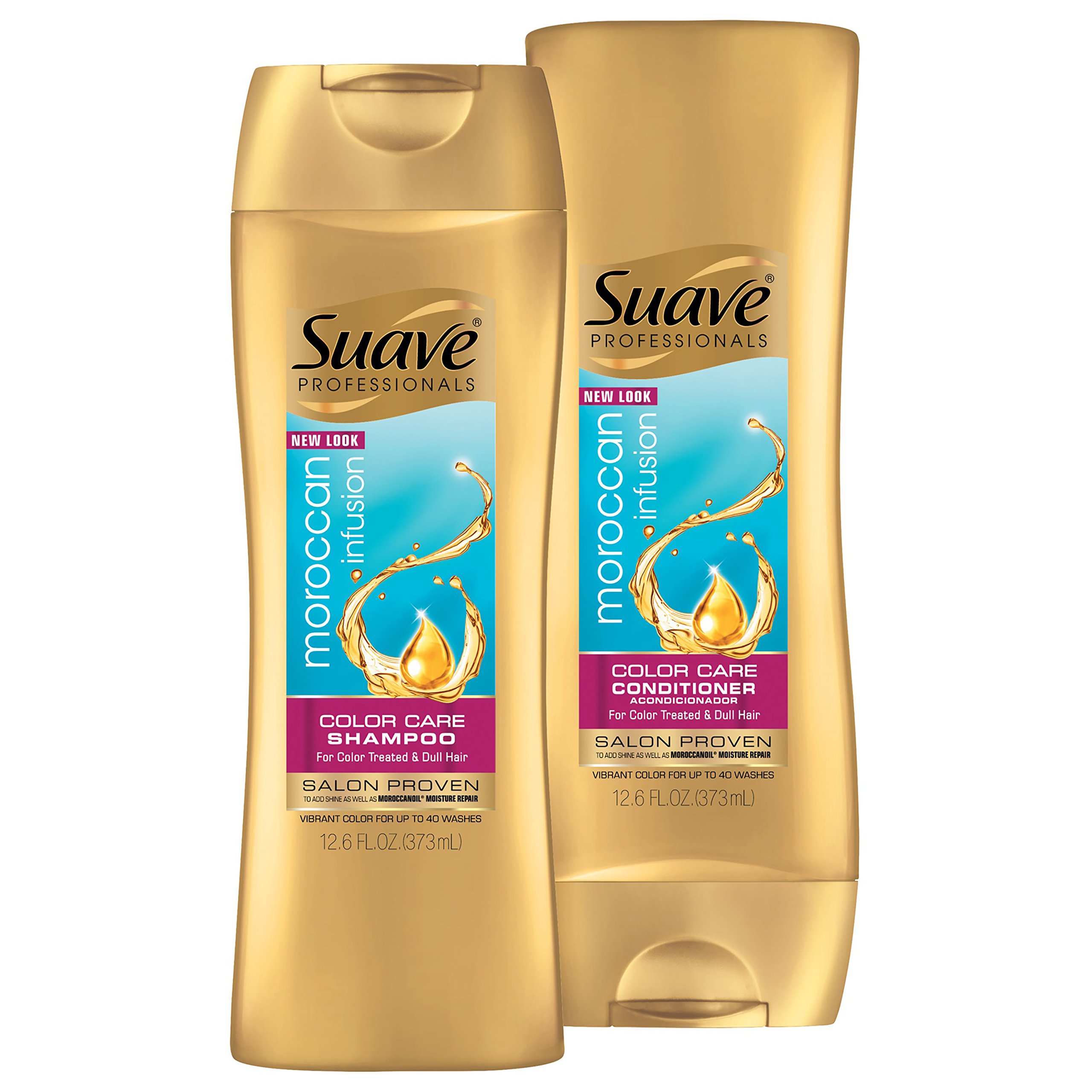 Suave Professionals Color Care Shampoo, Moroccan Infusion, 12.6 oz