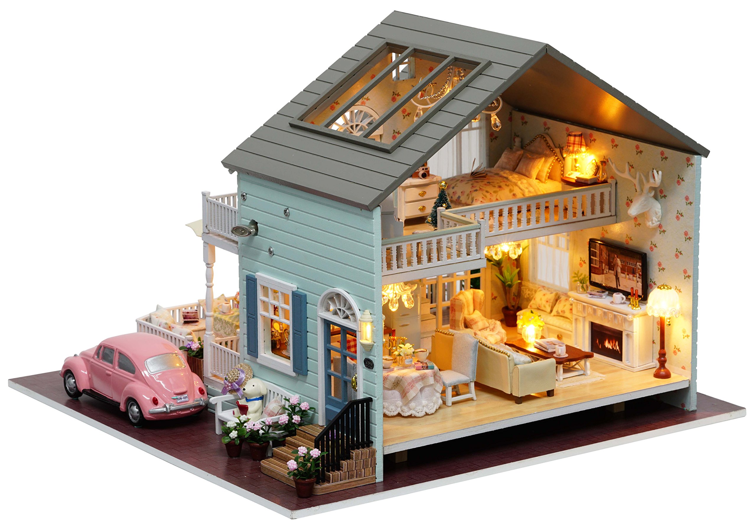 DIY Miniature Dollhouse Kit with Music Box Rylai 3D Puzzle Challenge for Adult Kids Queenstown Holidays