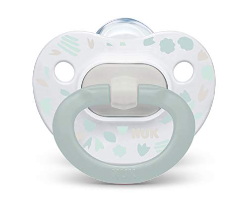 NUK Orthodontic Pacifier Value Pack, Boy, 0-6 Months, 3 Count (Pack of 1)