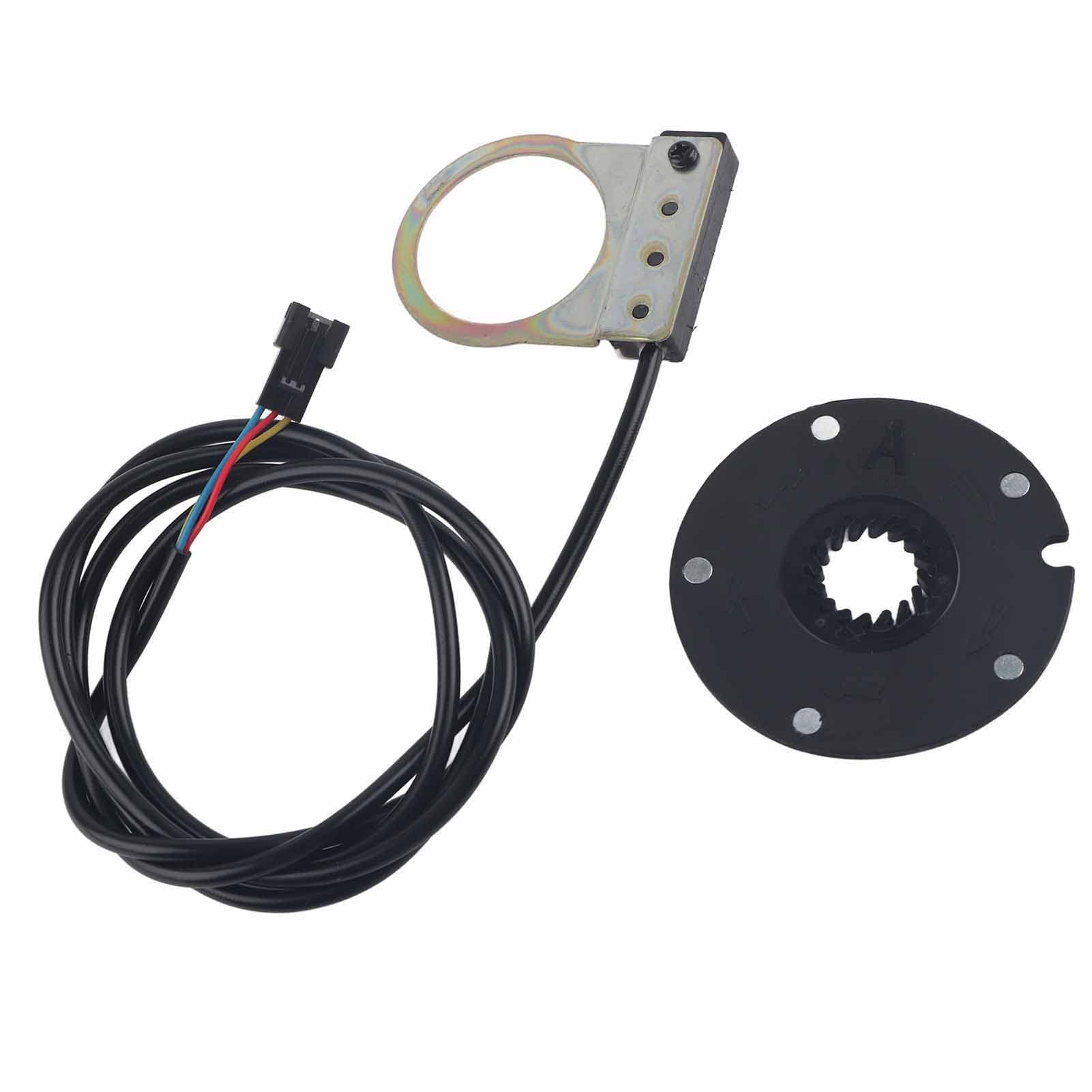Alomejor Pedal Assist Sensor Electric Cycling Accessories E-Bike Assistant Speed Sensor Replacement Set for Rode Mountain Bike
