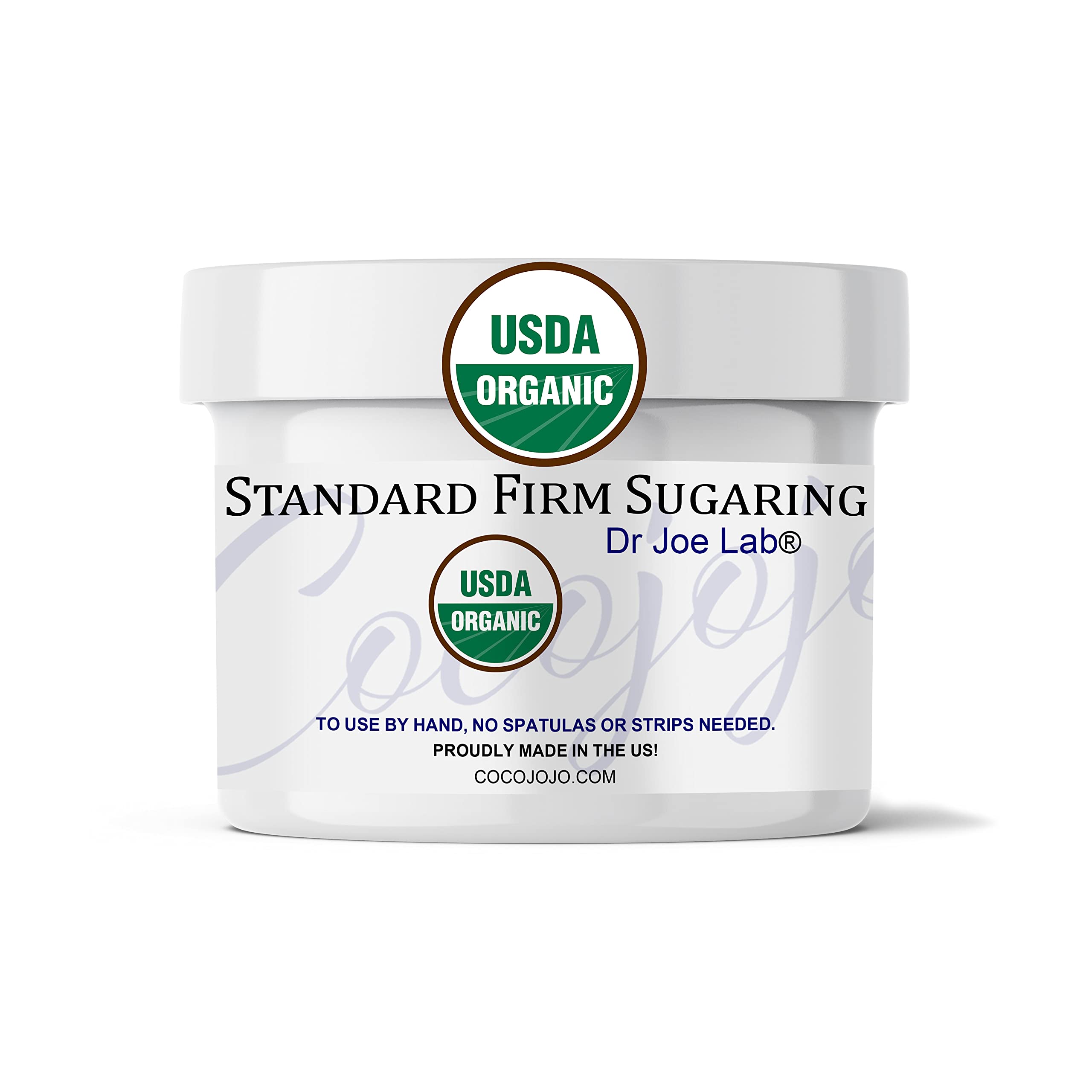 Sugaring Hair Removal Paste Sugar Wax Natural Vegan Paste - 10 oz Standard Natural - Epilation Waxing - Sugaring Hair Remover - Sugaring Gel Easy to Use All Hair Types