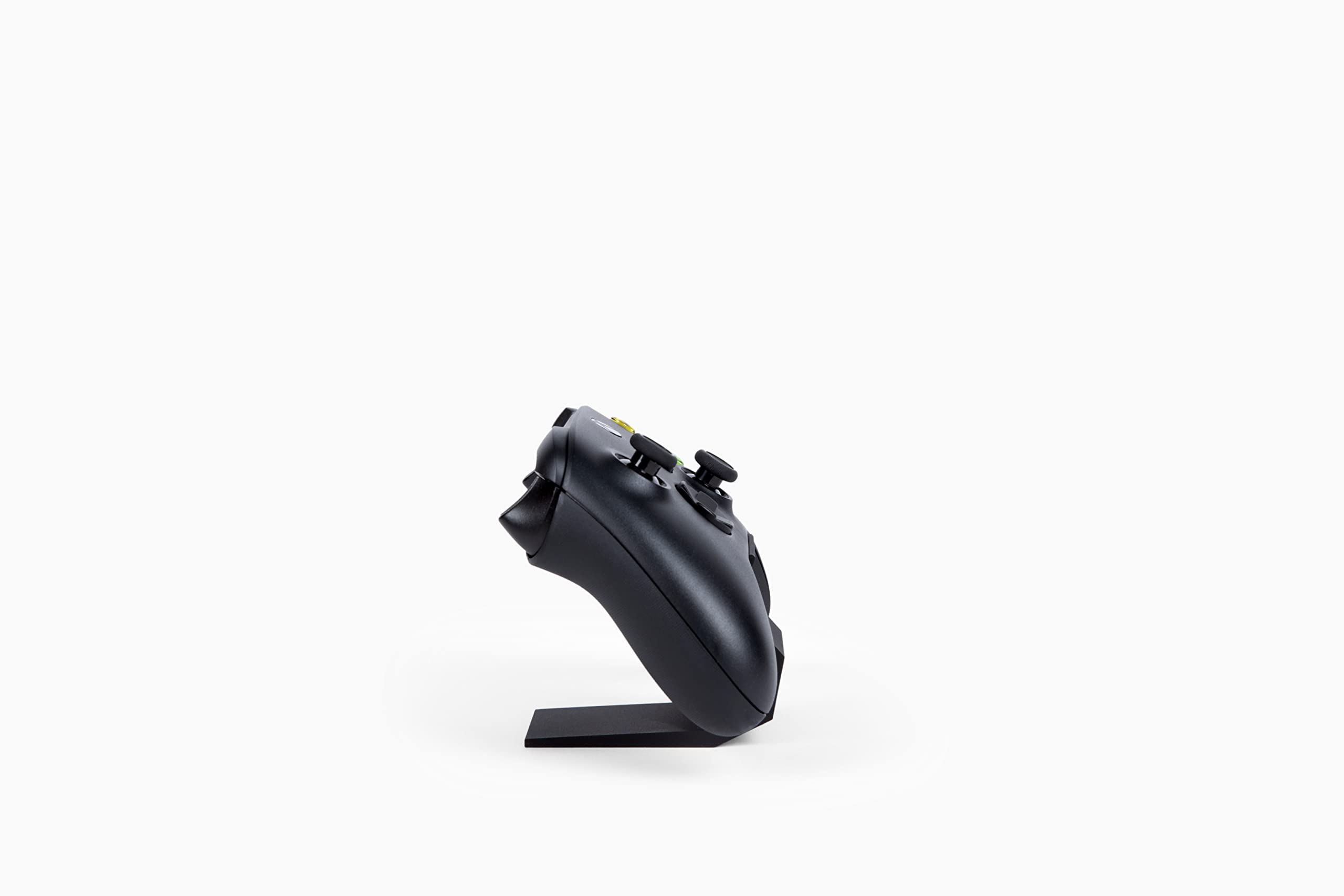 AlbionOffice Aluminum Desktop Gaming Controller Holder, Gaming Controller Stand for Xbox, PS4, PS5, Switch and Gaming Universal Controller (Black)