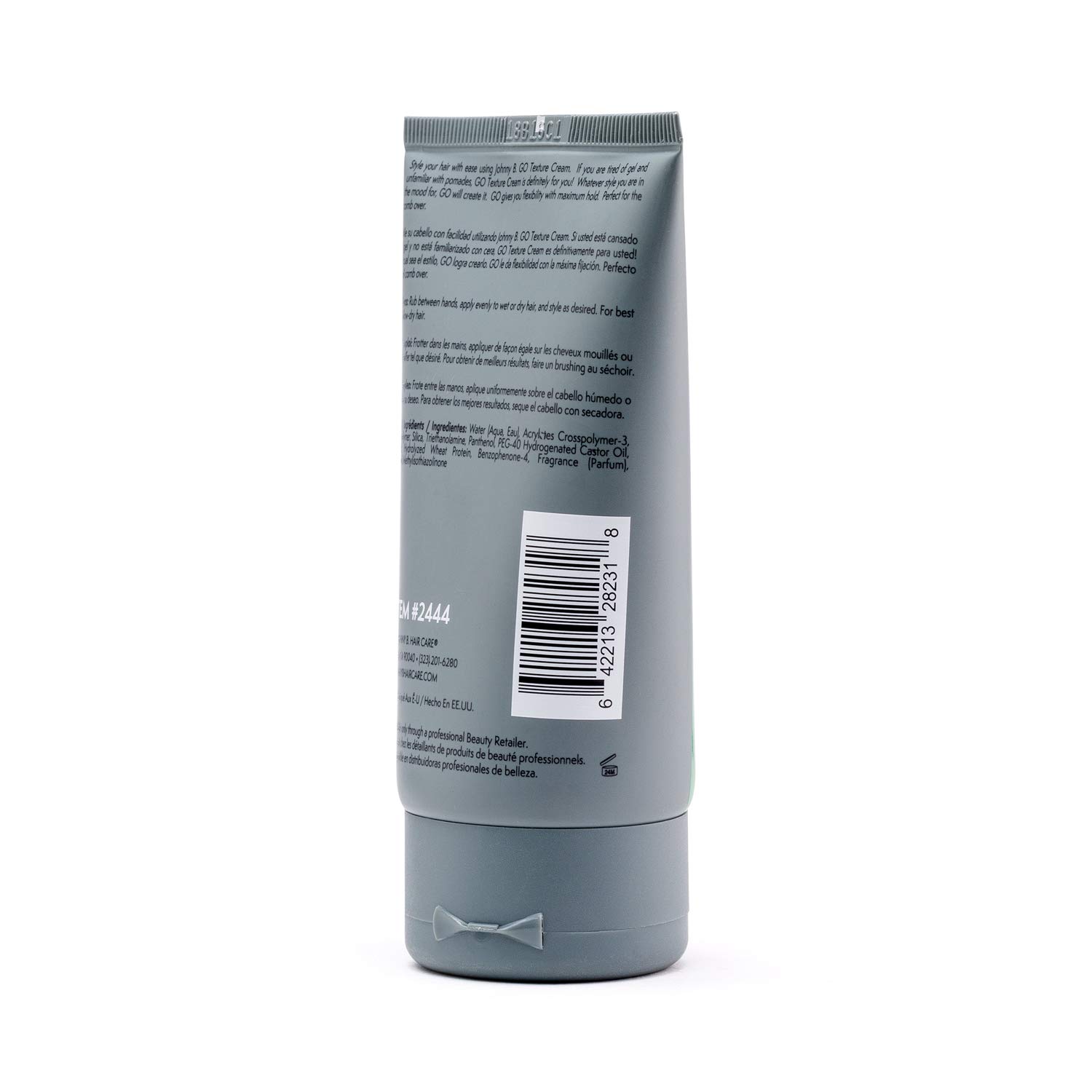 JOHNNY B. Go Texture Hair Cream 3.3 oz.