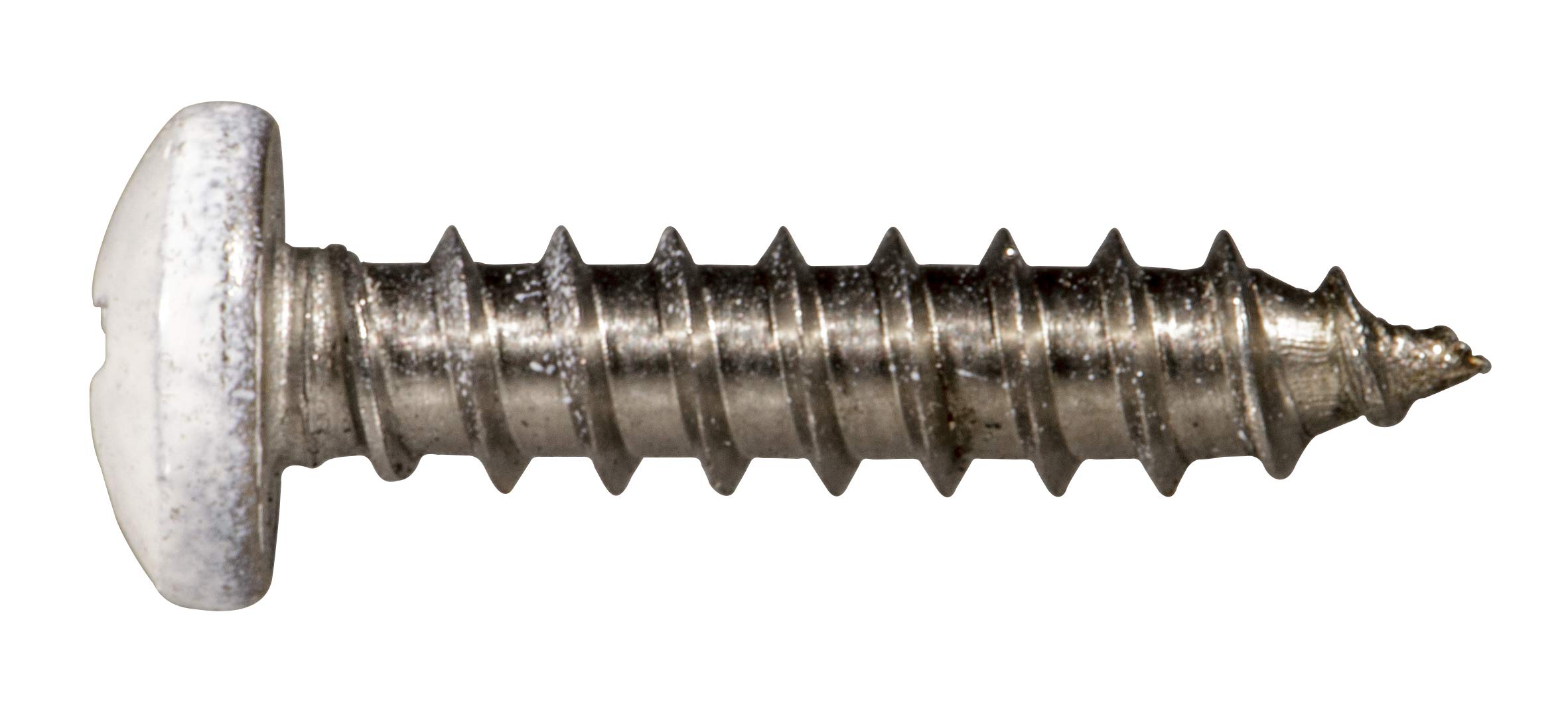 Hard-to-Find Fastener White Phillips Pan Sheet Metal Screws #8 x 3/4"