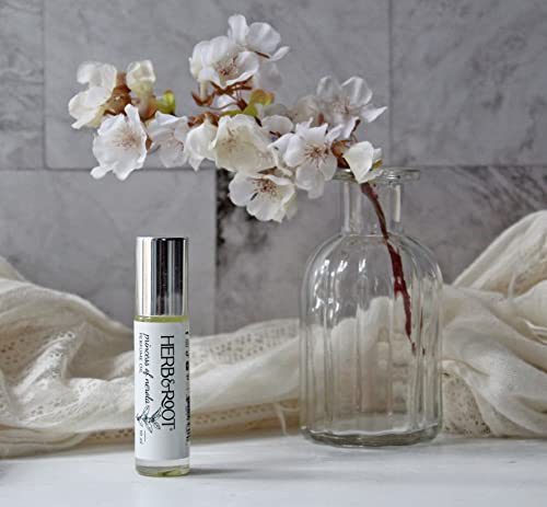 Neroli (Orange Blossom) Amber Perfume for Women | Rollerball (Roll on) Fragrance | Herb and Root 10ml