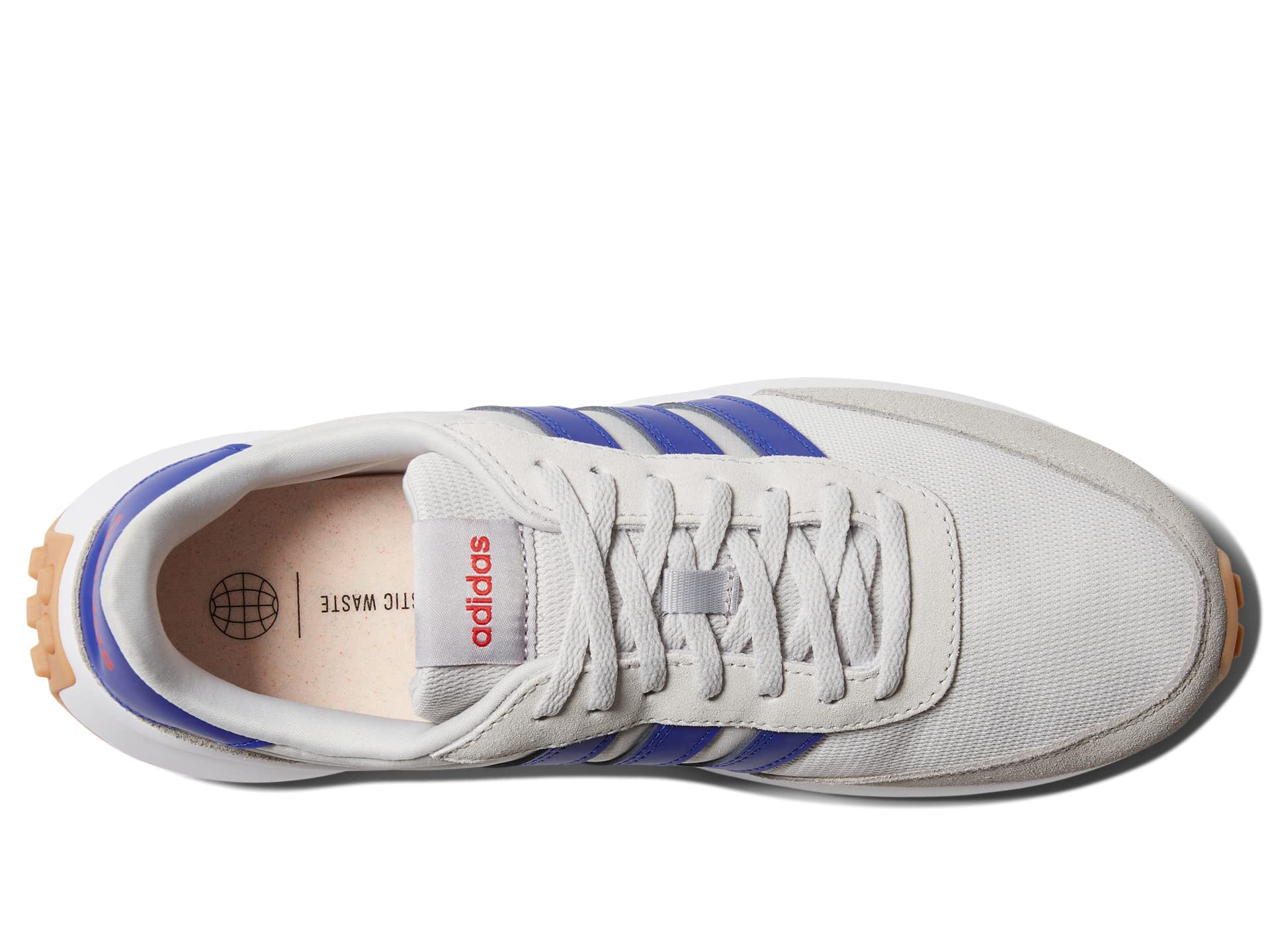 adidas Run 70s Grey/Lucid Blue/Better Scarlet 8.5 D (M)
