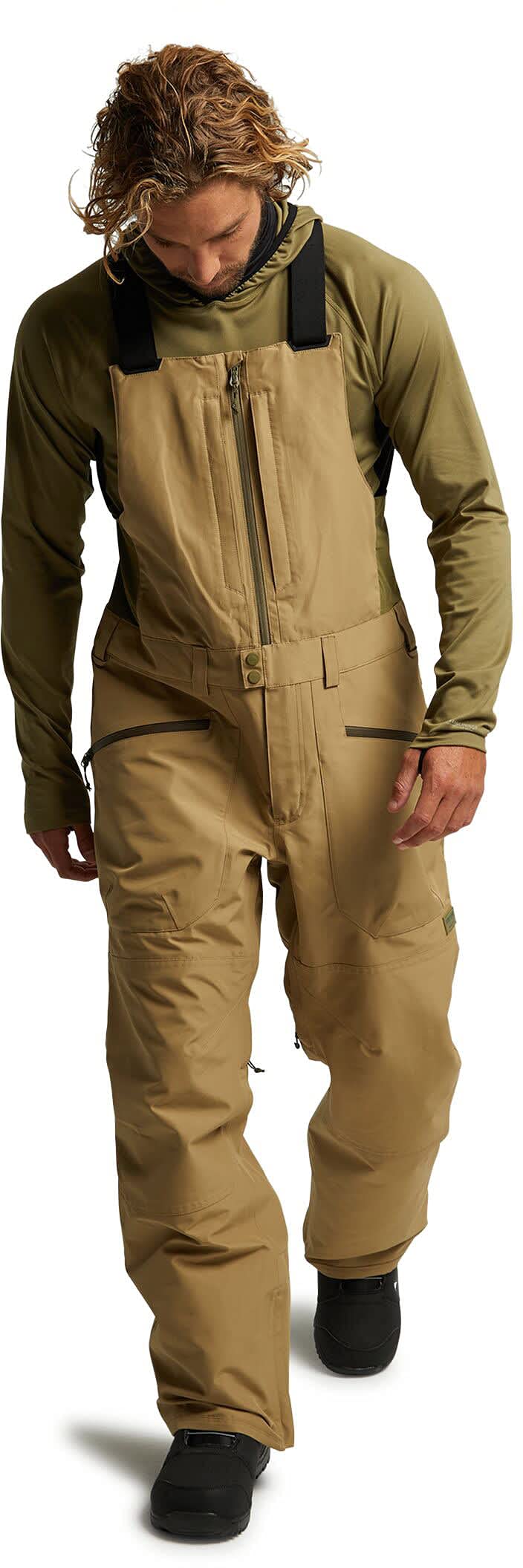 Burton Mens Gore-Tex Reserve Bib, Kelp New, X-Large