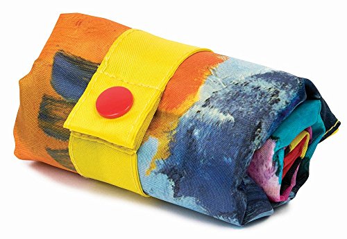 LOQI Museum Ernst Wilhem Nay’s Irisches Gedicht Reusabe Grocery Bags, Multicolored