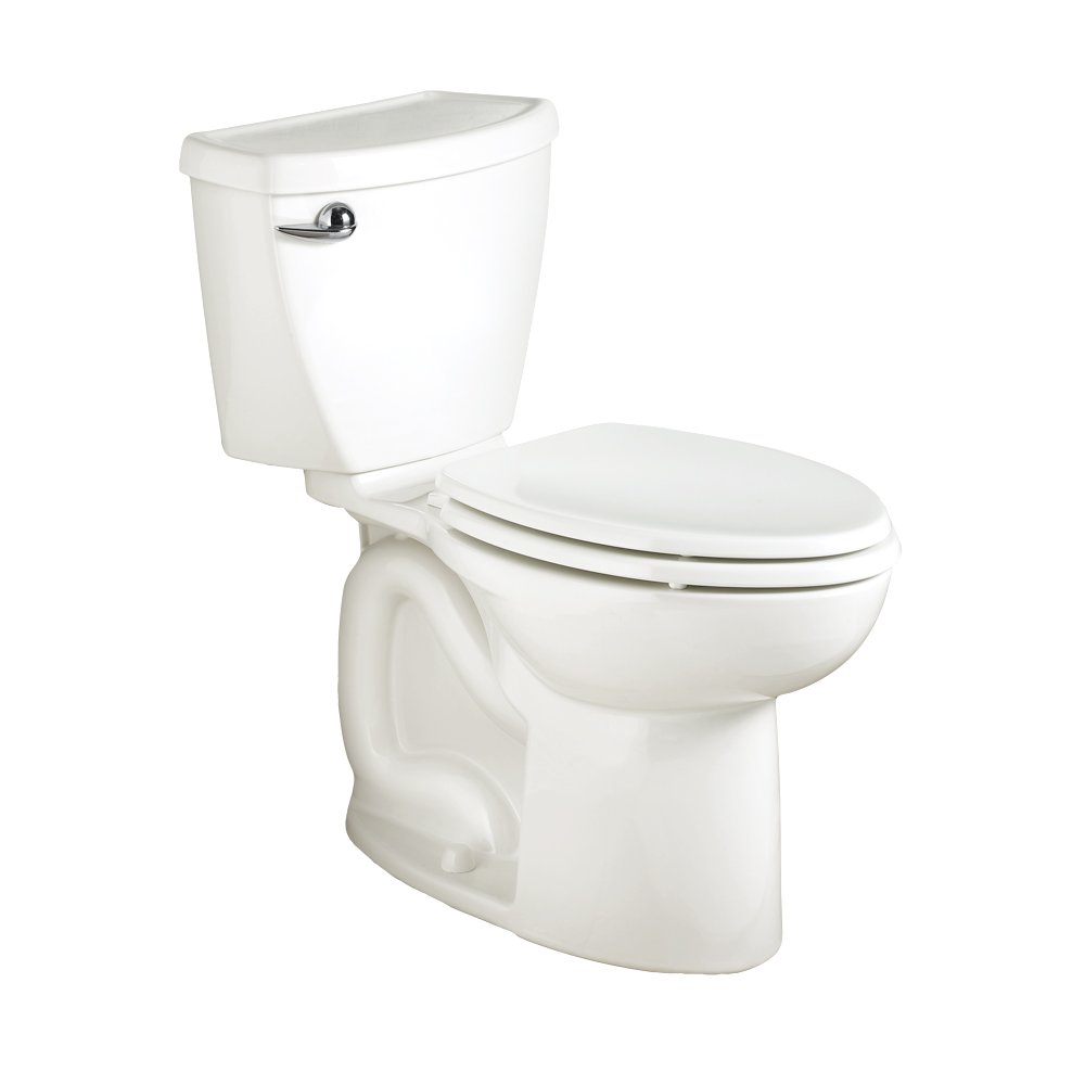 American Standard 270CA001.020 Cadet 3 Elongated Two-Piece Toilet with 12-Inch Rough-In, White