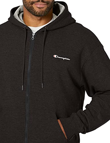 Champion Men's Zip-Up Hoodie, Powerblend, Zip-Up Hoodie Sweatshirt for Men (Reg. or Big & Tall)