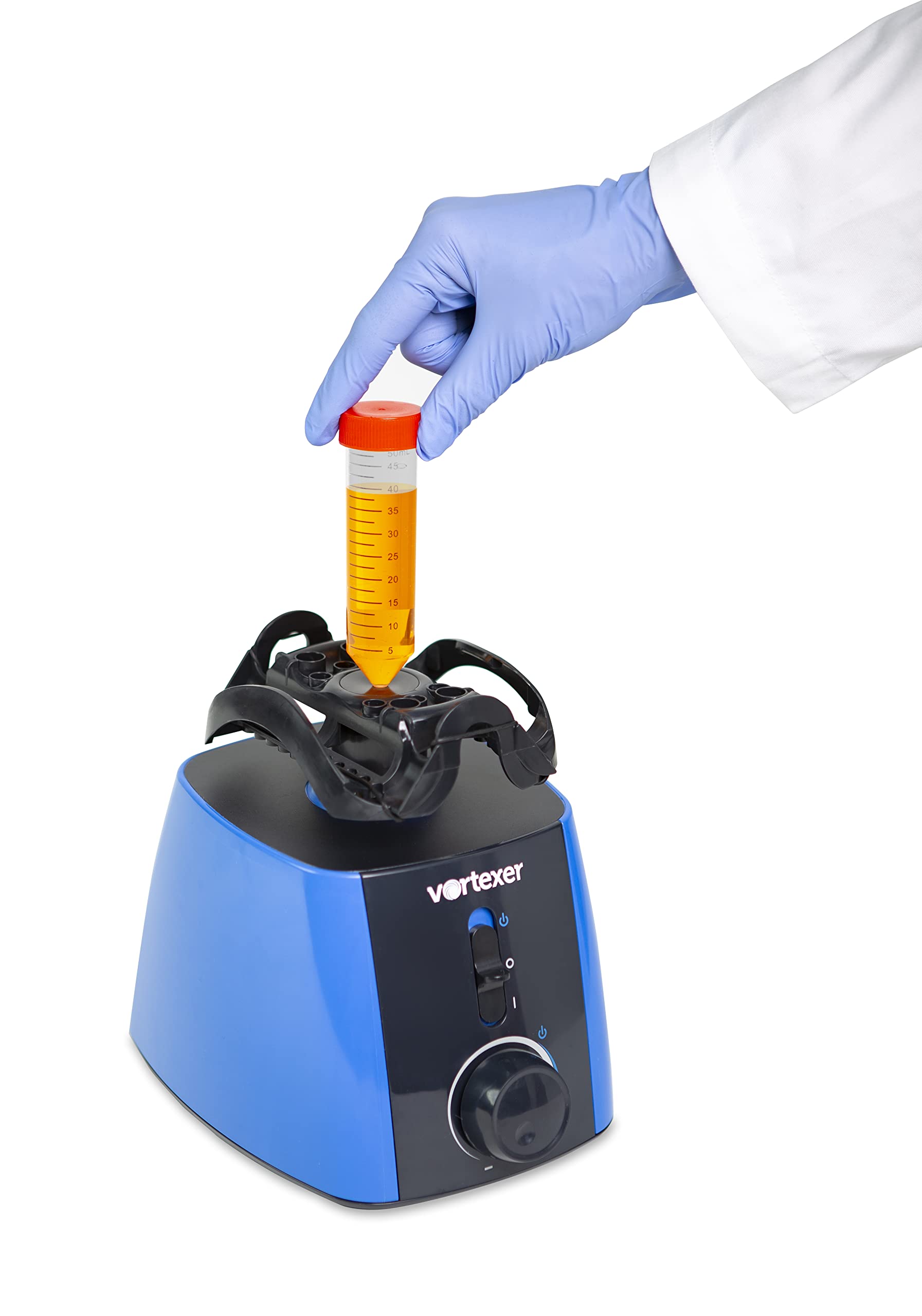 Multi-Purpose Vortex Mixer with Touch Function, 3000 RPM, 110/120V, Certified, U.S Plug, 5 Year Warranty Included