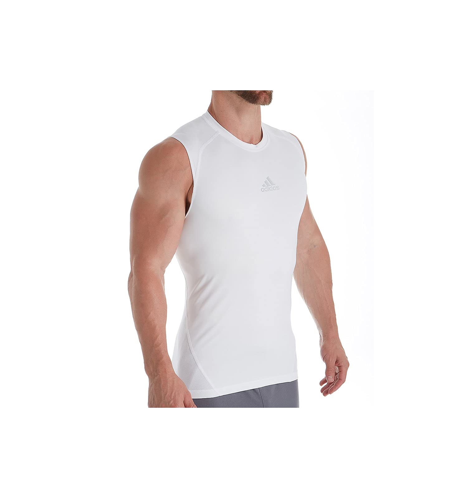 ALPHASKIN SL TEE WHITE