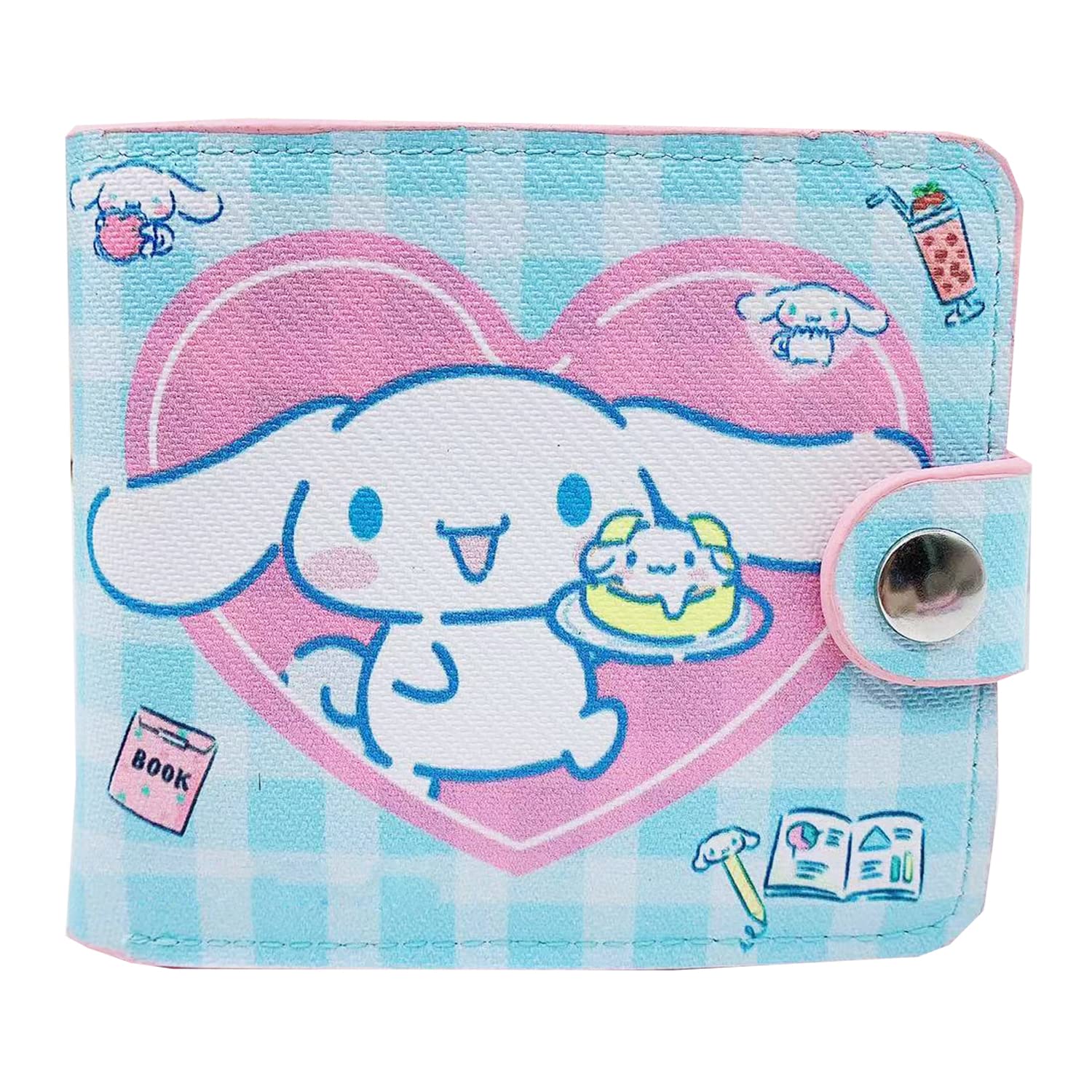 Anime Wallet Cute Purse Wallet for Men Women Girls Leather Wallet Cartoon Wallet Merch¡ (daergou Wallet)¡