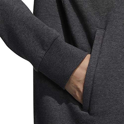 adidas womens Essentials Comfort Elongated 1/4 Zip Grey/Grey Large
