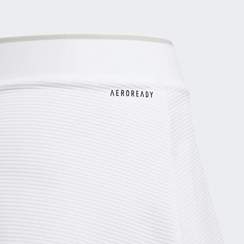 adidas unisex-child G Club Skirt White/Grey Medium