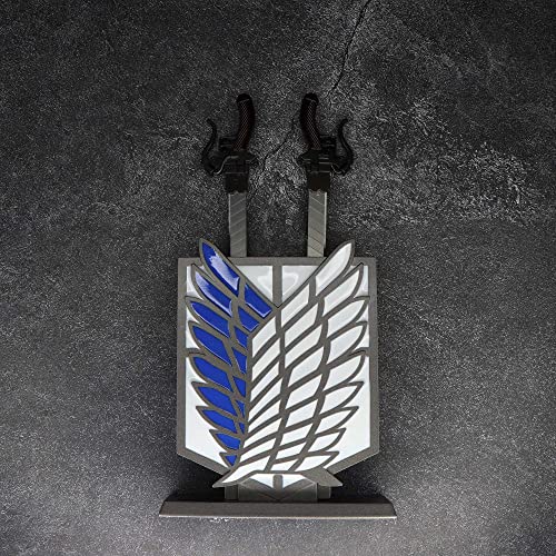 AOT Box Opener Unboxing Knife Kit 3D Maneuver Gear Letter Opener AOT Package Cutter Unitity Knife Kit