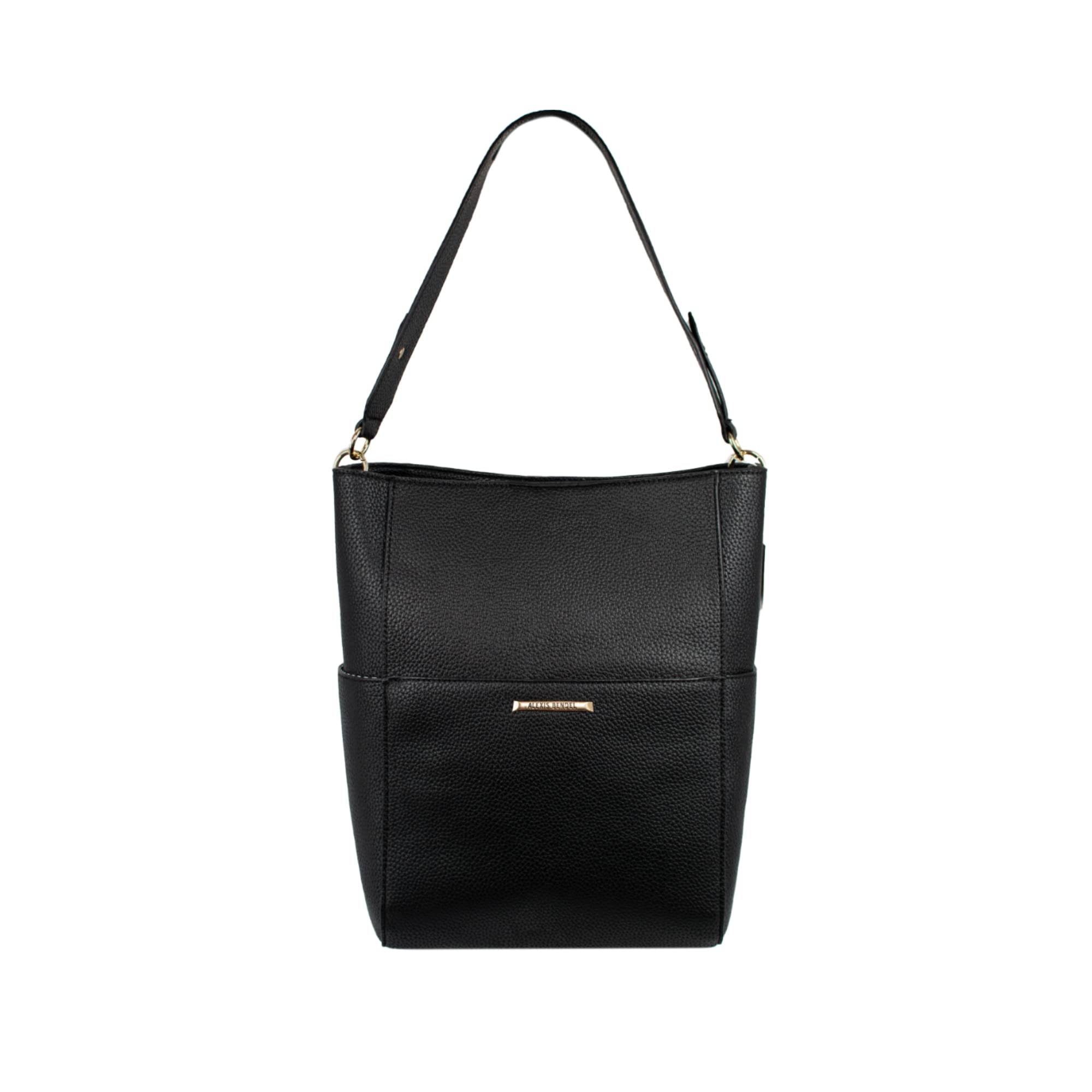 Alexis Bendel Women’s Vegan Leather North/South Tall Hobo Handbag