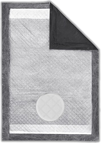 Peritas Cat Pads | Generic Refill for Breeze Tidy Cat Litter System | Cat Liner Pads for Litter Box | Quick-Dry, Super Absorbent, Leak Proof | 16.9"x11.4" (Carbon, 20 Count)