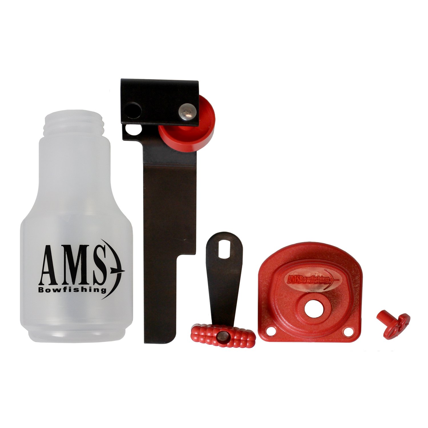 AMS Bowfishing Color Kit (Red) Retriever Pro - Right Hand