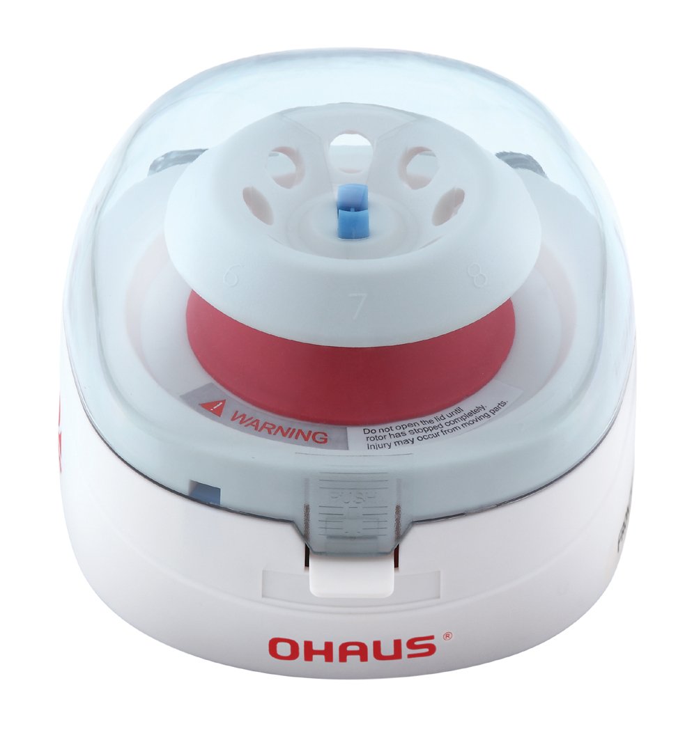 Ohaus FC5306 Frontier 5306 Mini Centrifuge, 2 Rotor Options, 6000 RPM