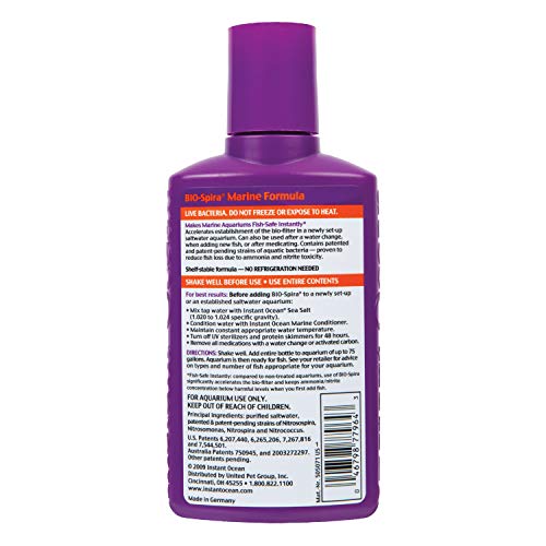 Instant Ocean BIO-Spira Water Treatment for Aquariums, 8.45-Ounce (46798779643)