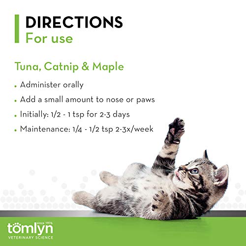 Tomlyn Laxatone Hairball Remedy Gel for Cats - Catnip Flavor (2 Pack)