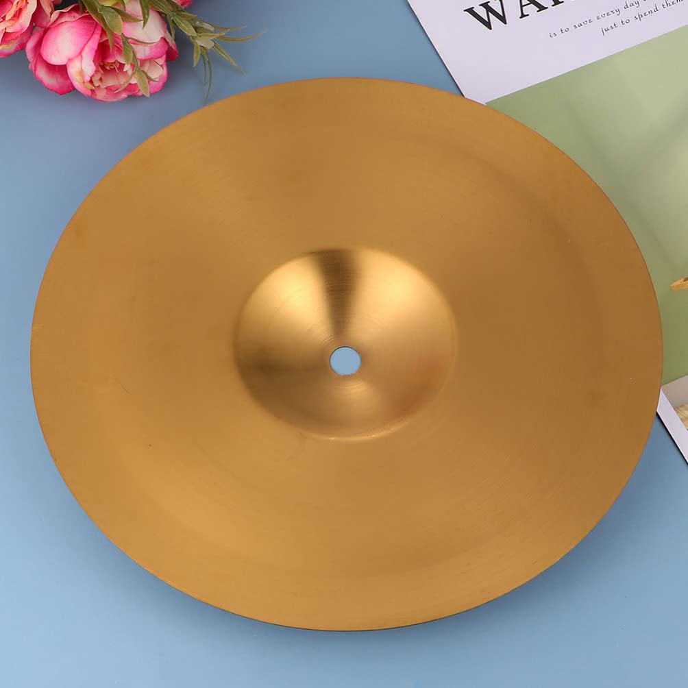 Hat Clutch Hat Cymbals Pair Jazz Drum Cymbals Pieces- hat Jazz Drum Parts Accessory (12 Inch)