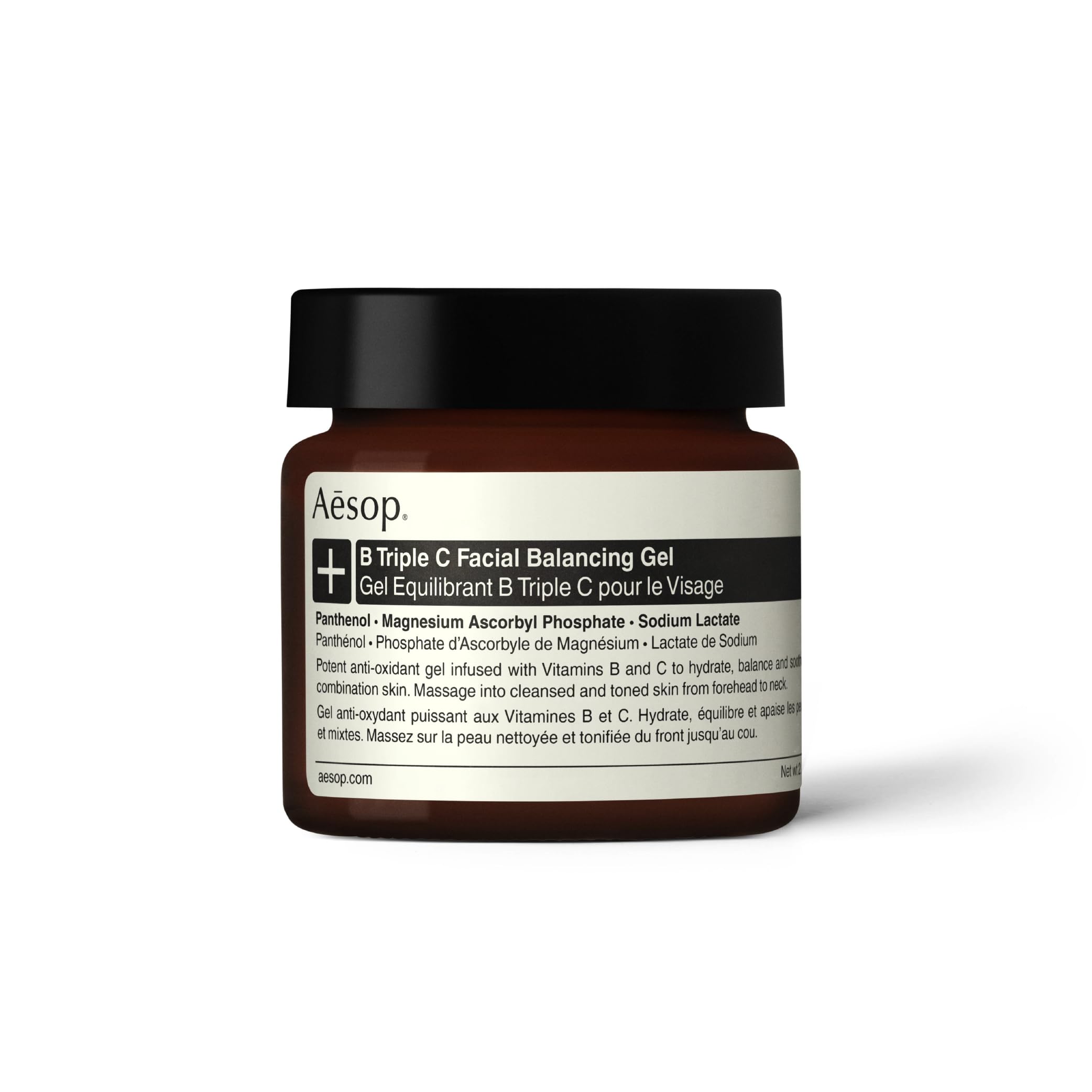 Aesop B Triple C Facial Balancing Gel - Lightly Hydrating with Vitamins B and C to Replenish and Balance Skin - 2.1 Oz