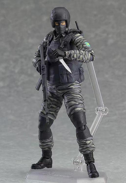 Nmomoytu Sons of Liberty Figma 298 Gurlukovich Solider Snake Movable Figurine Action Figure Collectible 15cm