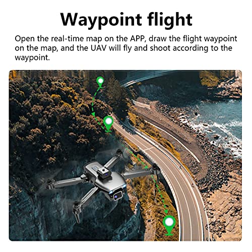Electric Modulated Dual Camera 1080P HD Aerial Drone With Optical Flowss Obstacle Avoidance, Headless Mode, Altitude Hold, Folding Quadcopter RC Airplane, RC Toy Gift For Boys And Girls Beginner