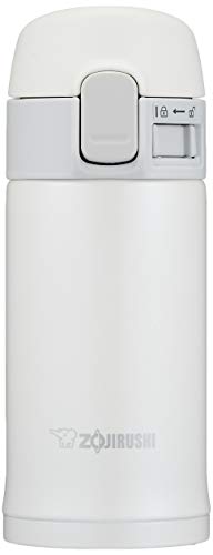 Zojirushi Stainless Mug, 1 Count (Pack of 1), White, 200 milliliters