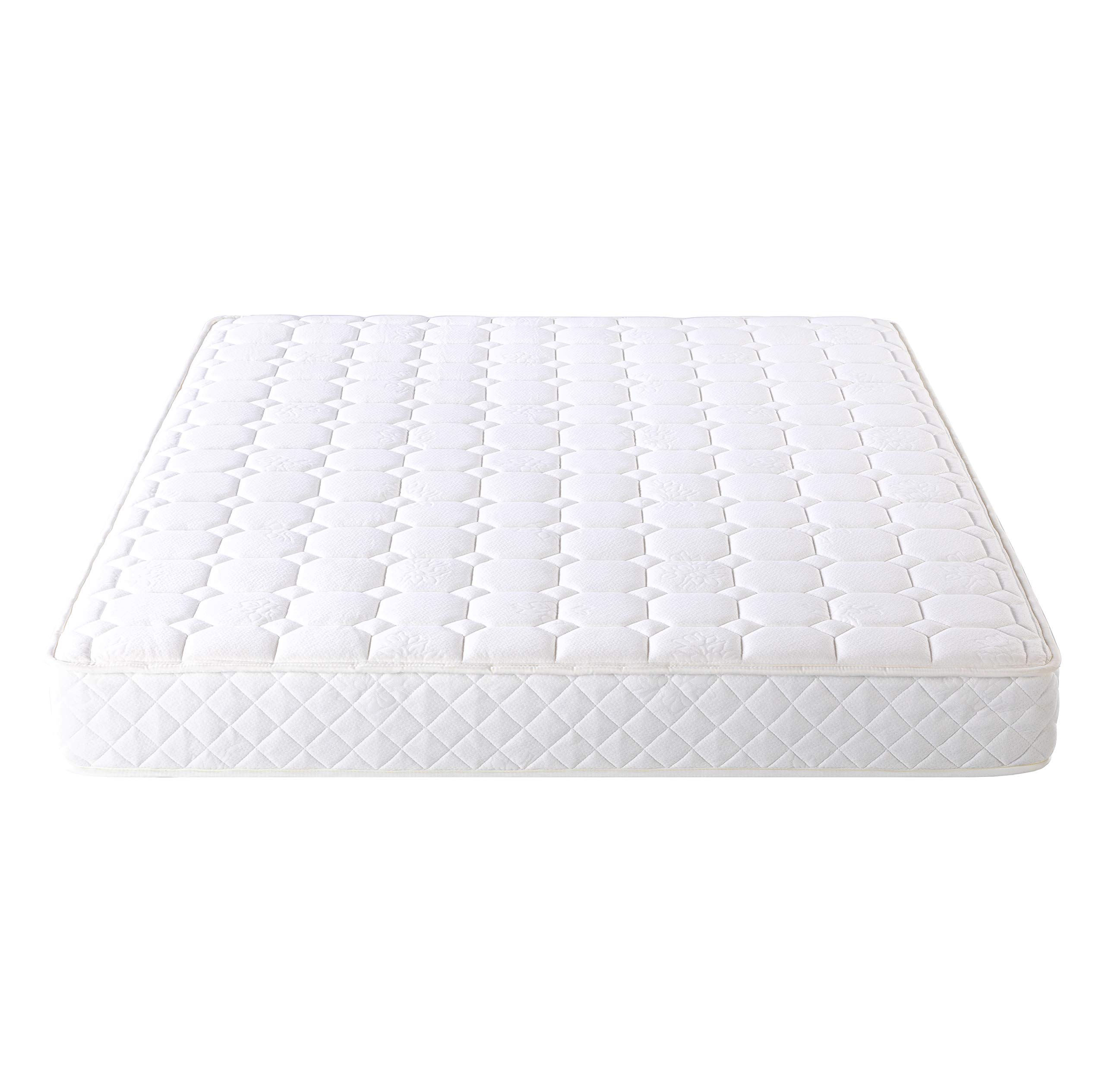Best Price Mattress 8 Inch Tight-Top Pocket Spring-Mattress - Motion Isolation Individually Encased Pocket Springs, Comfort Foam-Top, CertiPUR-US Certified Foam, King, White