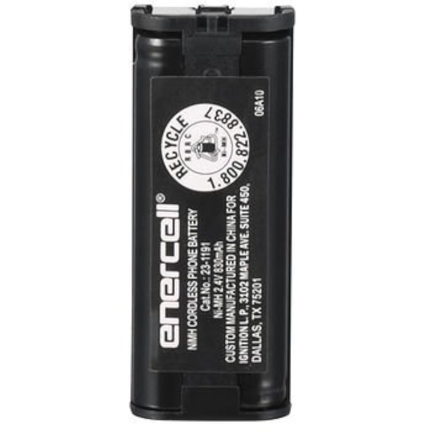 Enercell 2.4V/830mAh Ni-MH Battery for Panasonic HHR-P105