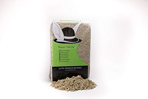 Rabbit Hole Hay Ultra Premium, Food Grade Bedding for Your Small Pet Rabbit, Chinchilla, or Guinea Pig Natural (6.0cuft)