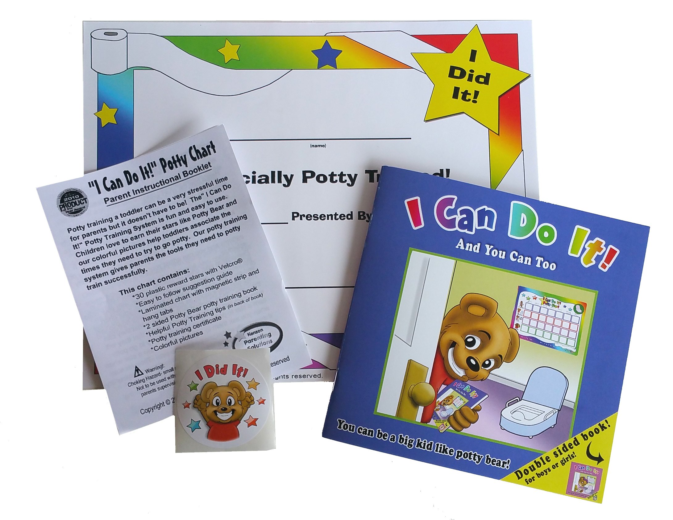 Updated Kenson Kids “I Can Do It!” Potty Chart Toilet Training System!