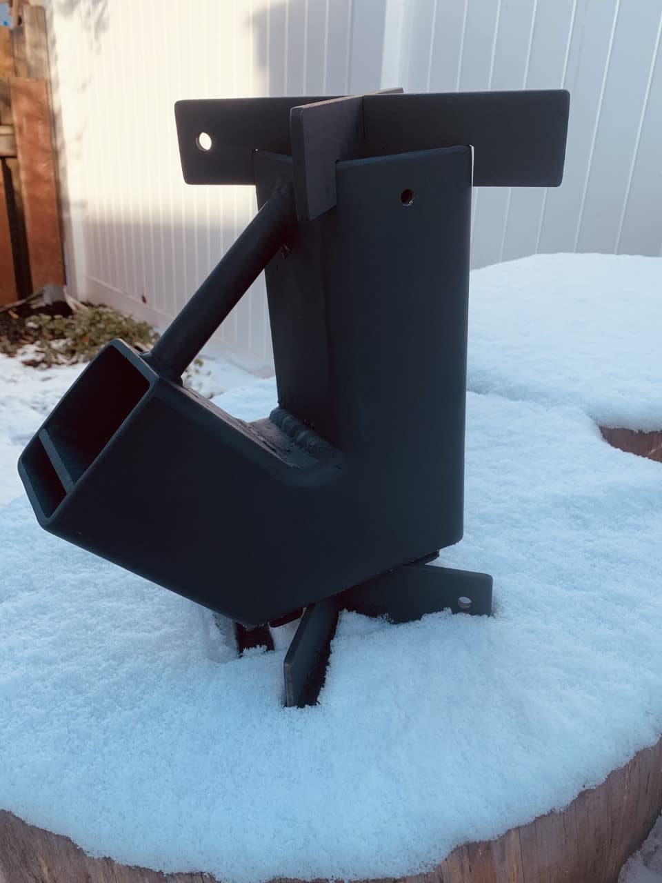 Rocket Stove With Removable Top Grill And Legs