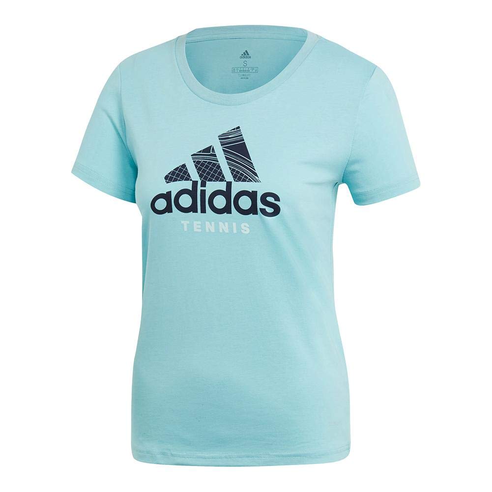 adidas Women's Category Tee, Turquois, Large