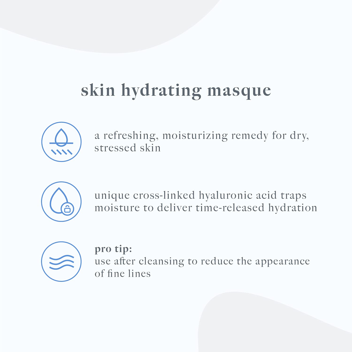 Dermalogica Skin Hydrating Masque Moisturizing Face Mask with Hyaluronic Acid - Minimizes Fine Lines and Restores Suppleness Through Increased Hydration, 2.5 Fl Oz